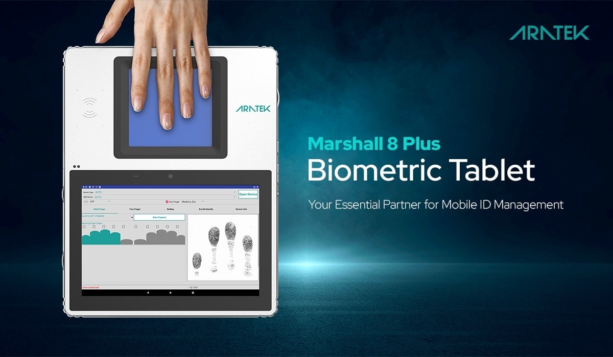 Aratek’s new biometric tablet and top digital ID solutions slated for IDENTITY WEEK Europe 2023